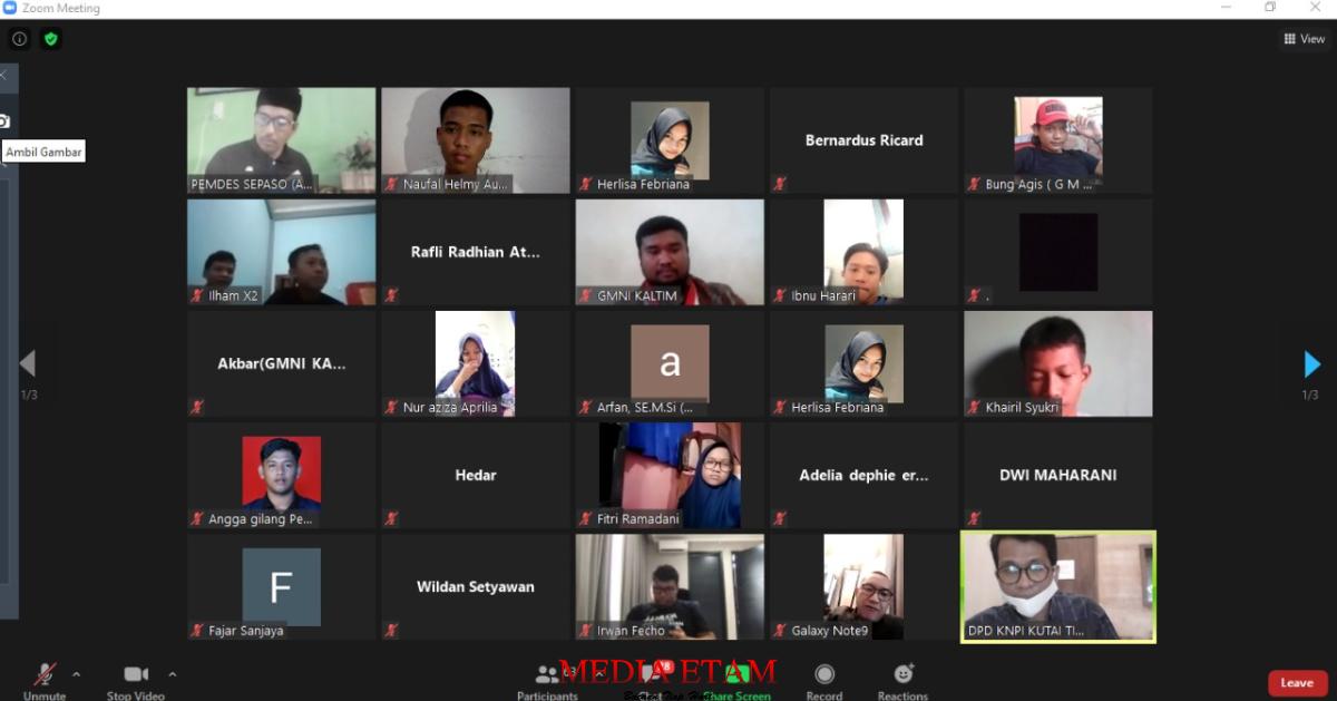 Kolaborasi GMNI Dengan OSIS SMAN 1 Kutim Urai Problematika di Kaltim ...